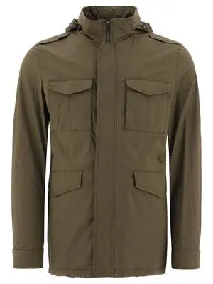 Herno Field Jacket Green