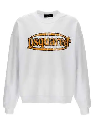 Dsquared2 Logo Sweatshirt - White