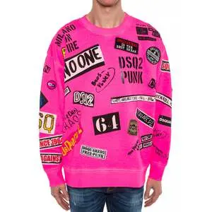 Dsquared2 Cotton Sweatshirt - Pink