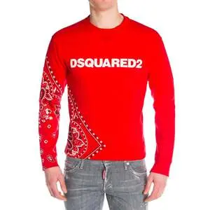 Dsquared2 Bandana Print Sweatshirt