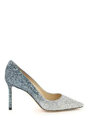 JIMMY CHOO Pumps With Stiletto Heel Silver,blue