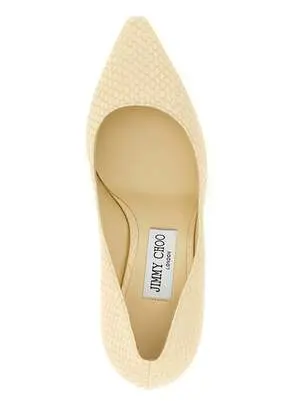 JIMMY CHOO Pumps With Stiletto Heel - Yellow