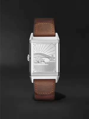 JAEGER-LECOULTRE Reverso Classic Small Seconds Sydney 45.6mm Watch - White