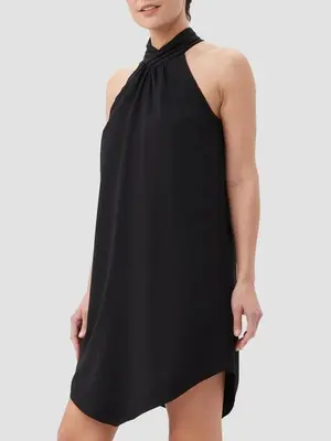 Trina Turk Hiroto Halterneck Minidress