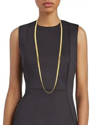 Sylvia Toledano 22k Gold-plated Snake Chain Necklace