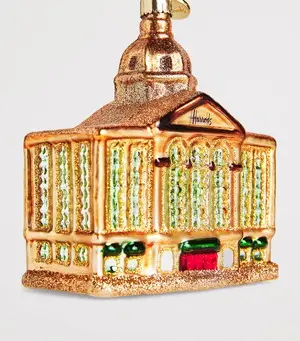 Harrods Knightsbridge Store Tree Decoration - Gold