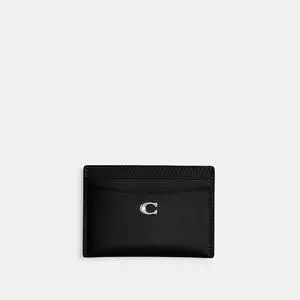 COACH Essential Card Case - Silver/black
