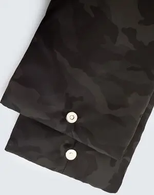 8 BY YOOX Camo Neck Scarf Polyamide