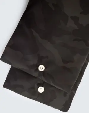 8 BY YOOX Camo Neck Scarf Polyamide