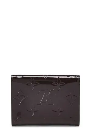 LOUIS VUITTON Amarante Monogram Vernis Business Card Holder