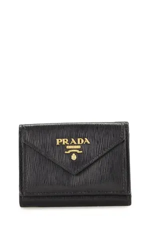 Prada Vitello Move Compact Wallet