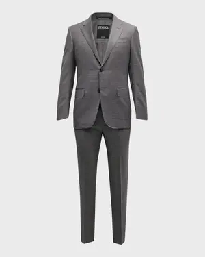 Zegna Trofeo Micro-tic Suit
