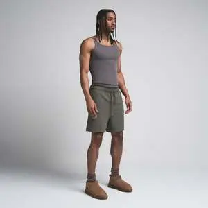SKIMS Relaxed Jersey Lounge Short - Basil