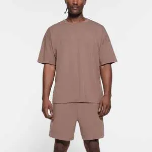 SKIMS Mens Oversized T Shirt | Blue | Xs | Jersey Lounge Umber