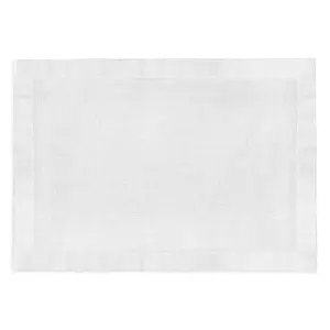 L'Objet Linen Sateen Placemat 14 X 20, Set Of 4 - White