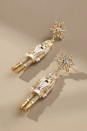 Baublebar Nutcracker Night At The Ballet Drop Earrings - Gold