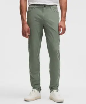 Lululemon Abc Classic-fit 5-pocket Pants - Willow Leaf