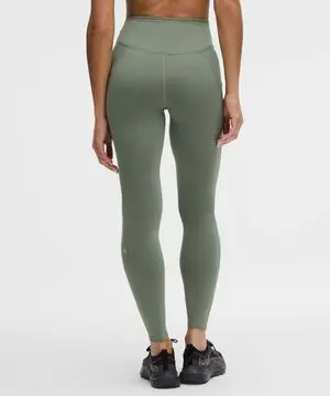 Lululemon Fast And Free High-rise Thermal Tight 28 - Willow Leaf