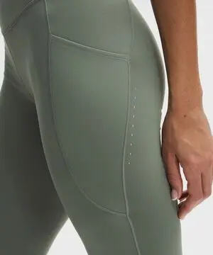 Lululemon Fast And Free High-rise Thermal Tight 28 - Willow Leaf