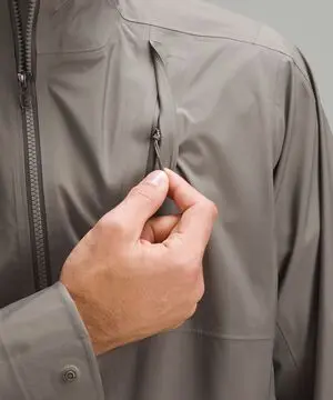 Lululemon Waterproof Full-zip Rain Jacket - Rover