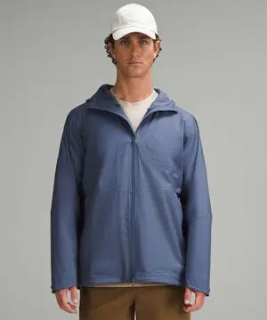 Lululemon Waterproof Full-Zip Rain Jacket Shade