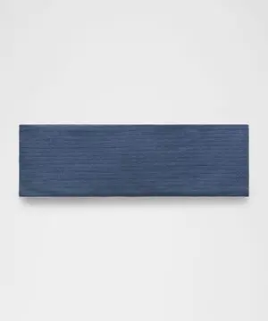 Lululemon License To Train Wide Headband - Blue Twill