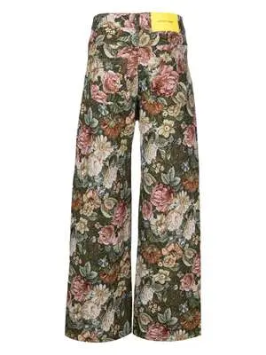 MARQUES' ALMEIDA Wide-leg Brocade Trousers