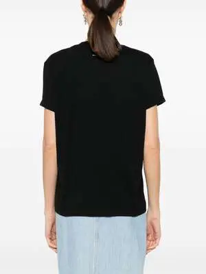 Stella McCartney Lovestruck" Logo T-shirt - Black