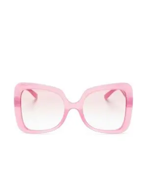 Dolce & Gabbana Oversize Sunglasses - Pink