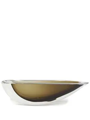 GARDECO Canoe 160 Glass Vase - Yellow