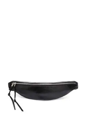 JIL SANDER Smooth-grain Leather Belt Bag - Black