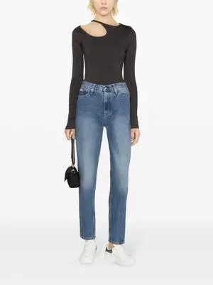 Calvin Klein High-rise Tapered-leg Jeans