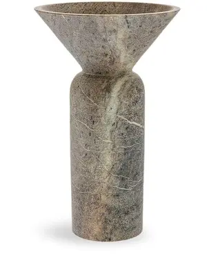 GARDECO Totem 04 Stone Vase - Brown