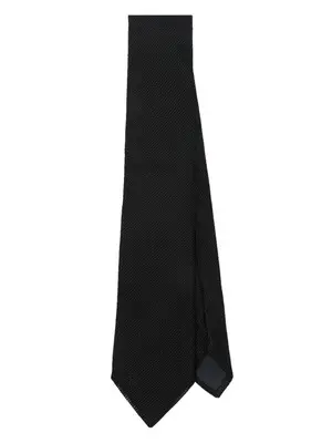 FURSAC Textured-finish Neck Tie - Black