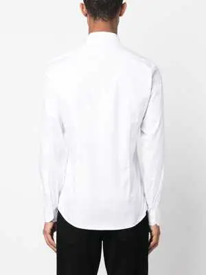FURSAC Straight-point Collar Cotton Shirt