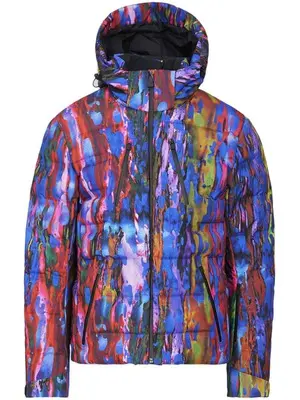 Aztech Mountain Nuke Suit Down Ski Jacket - Blue