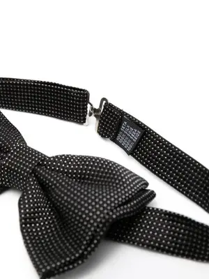 Tagliatore Polka-dot Silk Bow Tie
