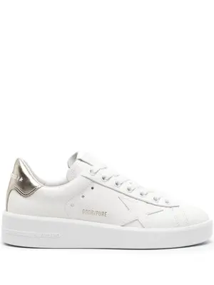 GOLDEN GOOSE Purestar Leather Sneakers - White
