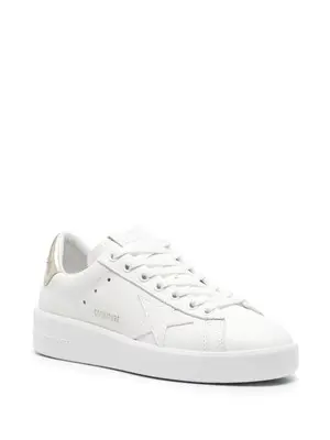 GOLDEN GOOSE Purestar Leather Sneakers - White
