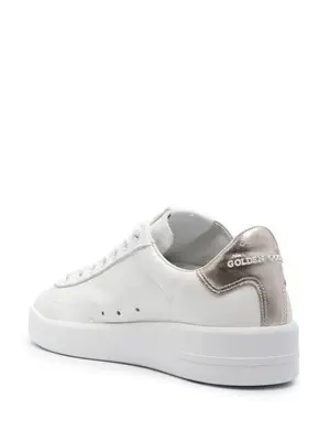 GOLDEN GOOSE Purestar Leather Sneakers - White