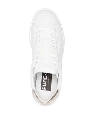 GOLDEN GOOSE Purestar Leather Sneakers - White