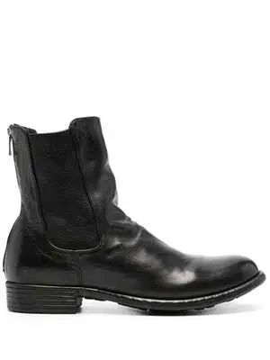 Officine Creative Calixte 30mm Leather Ankle Boots