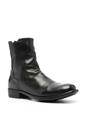 Officine Creative Calixte 30mm Leather Ankle Boots