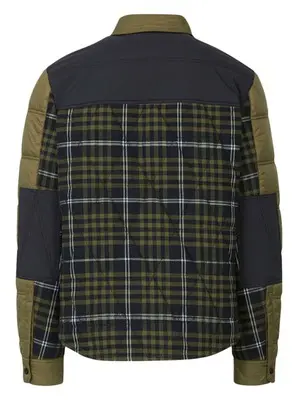 Aztech Mountain Loge Peak Quilted Shirt Jacket - Green