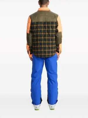 Aztech Mountain Loge Peak Quilted Shirt Jacket - Orange