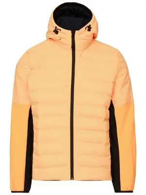 Aztech Mountain Ozone Quilted Fleece Midlayer Jacket - Orange