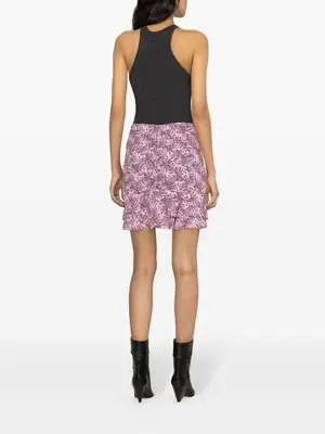 Isabel Marant Étoile Milendi Mini Skirt - Purple