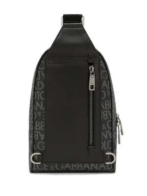 Dolce & Gabbana Logo-plaque Belt Bag - Black