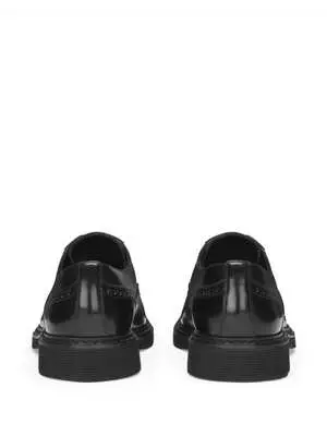 Dolce & Gabbana Square-toe Leather Derby Shoes