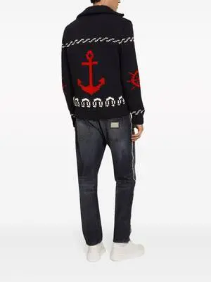 Dolce & Gabbana Intarsia-knit Cotton Jumper